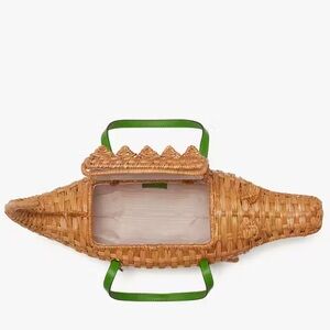 kate spade | Bags | Kate Spade Swamped Wicker 3d Alligator | Poshmark